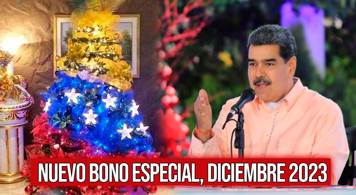 ¿Cuál es el nuevo bono anunciado por Nicolás Maduro para diciembre?