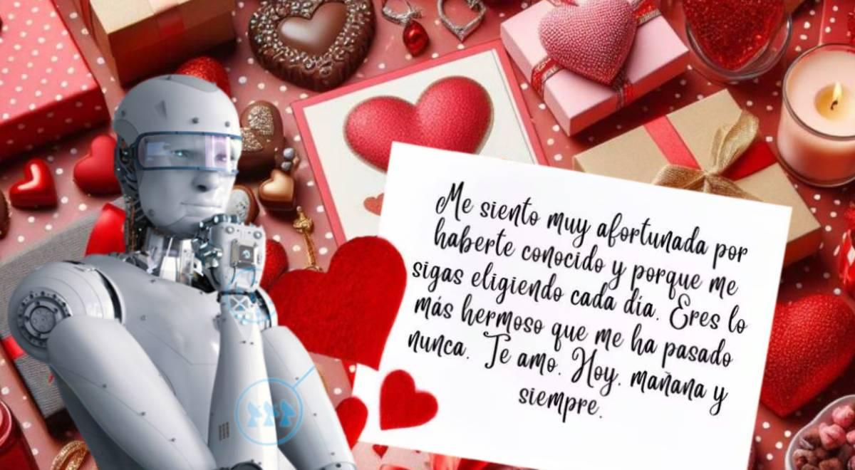 Inteligencia Artificial: ¿Tu emotivo mensaje de San Valentín fue ...