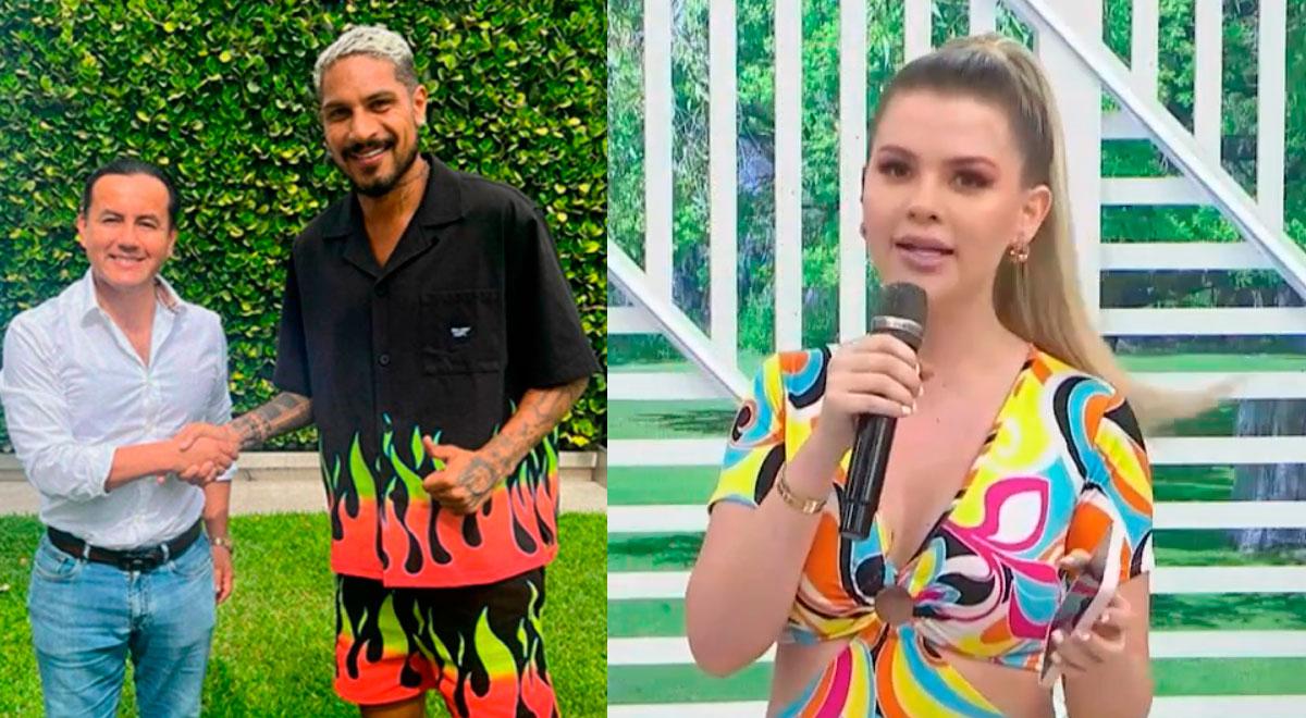 Brunella 'le tira flores' a su esposo Richard y se emociona tras ...