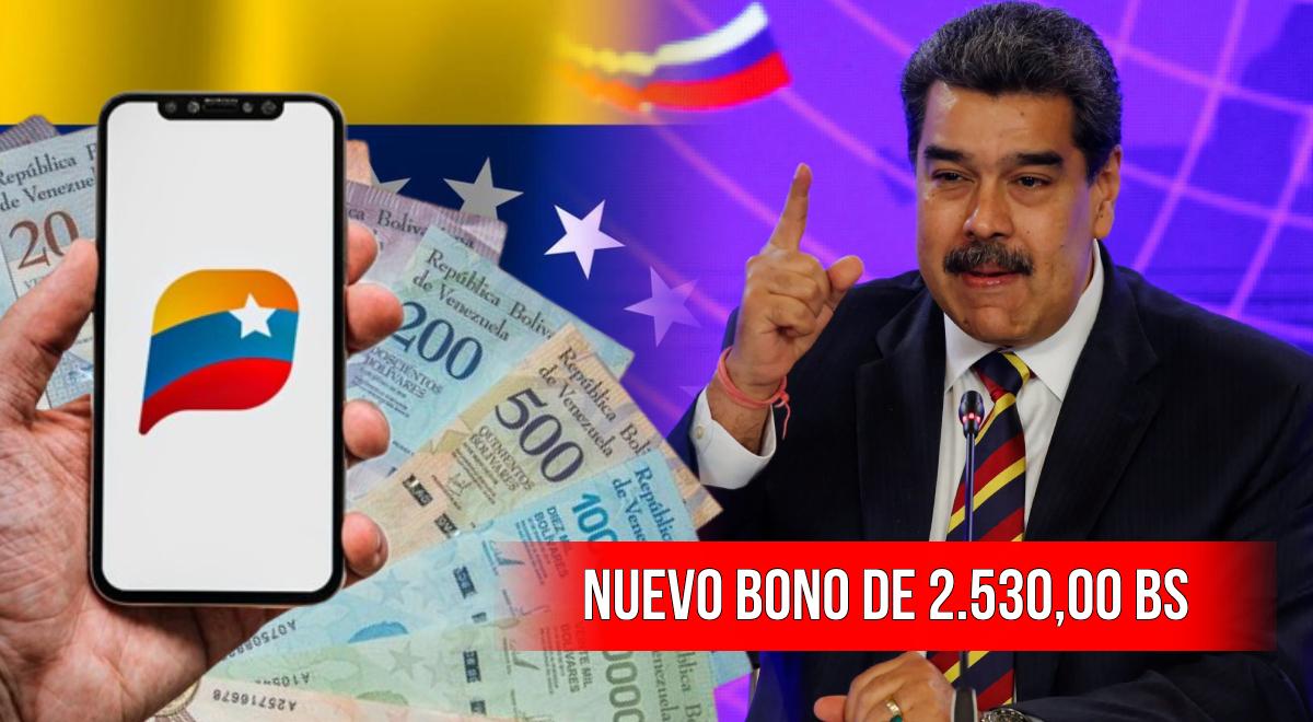 Nuevo Bono de 2.530,00 bs en Venezuela: quiénes lo reciben y cómo ...