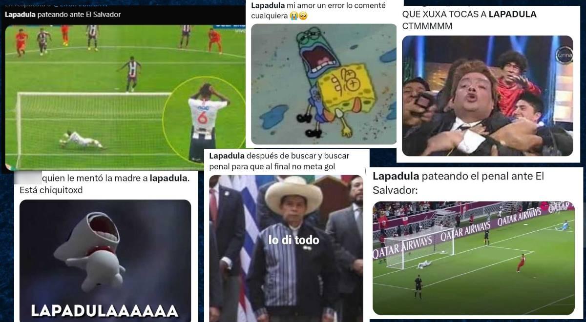 Memes Lapadula tras falla penal en el Perú vs El Salvador: mejores ...