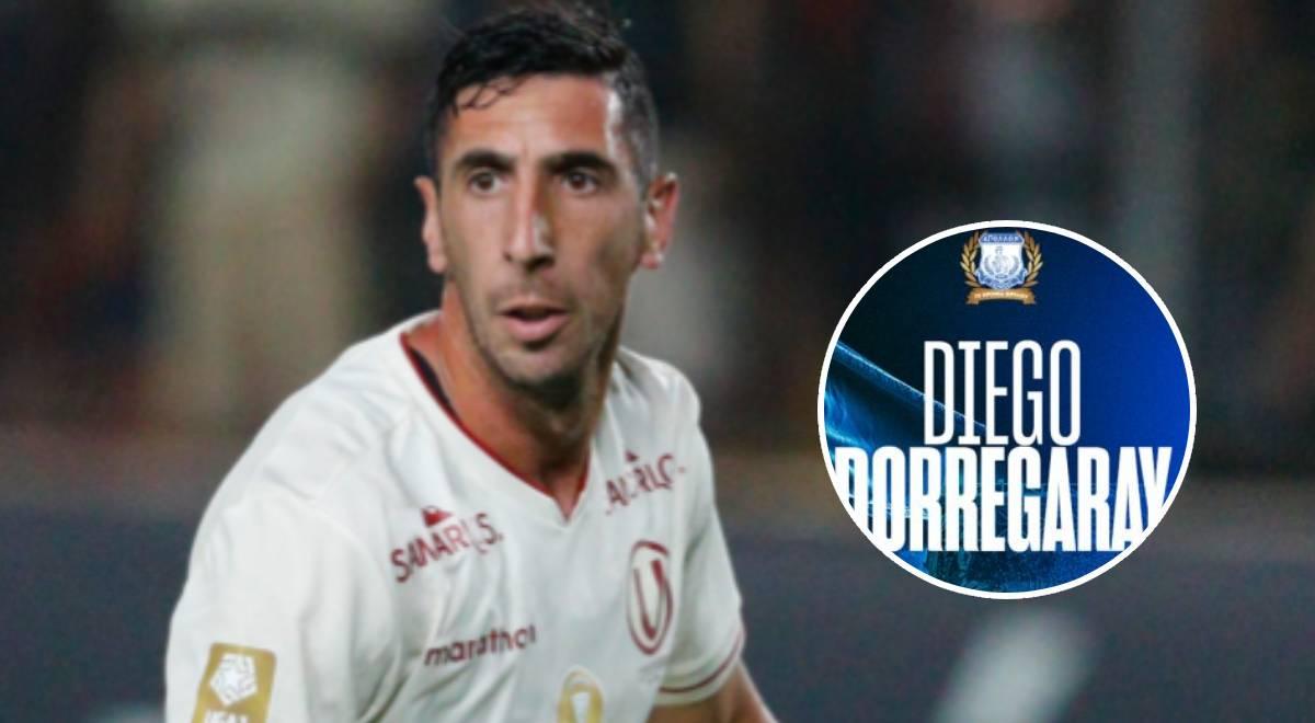 Diego Dorregaray dejó Universitario y su nuevo club lo anuncia por todo ...