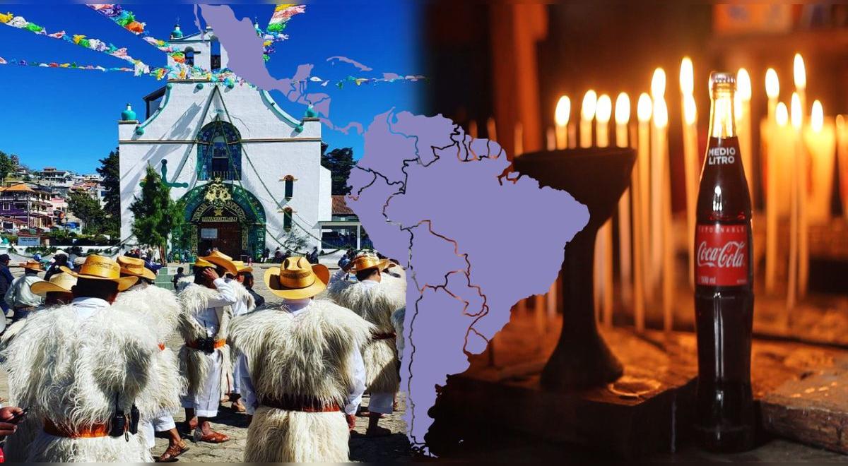 Chamula, la única ciudad de Latinoamérica en el mundo donde "adoran" la Coca-Cola | México | YouTube