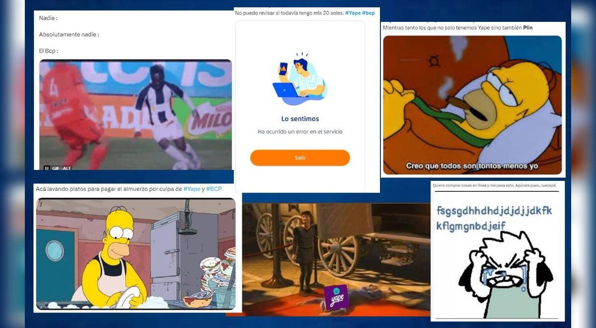 Memes Yape BCP: mejores imágenes virales tras la caída de la app ...