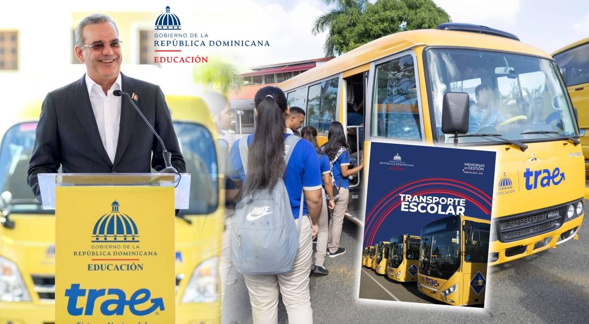 Minerd sorprende a estudiantes con GRAN NOTICIA: transporte escolar ...