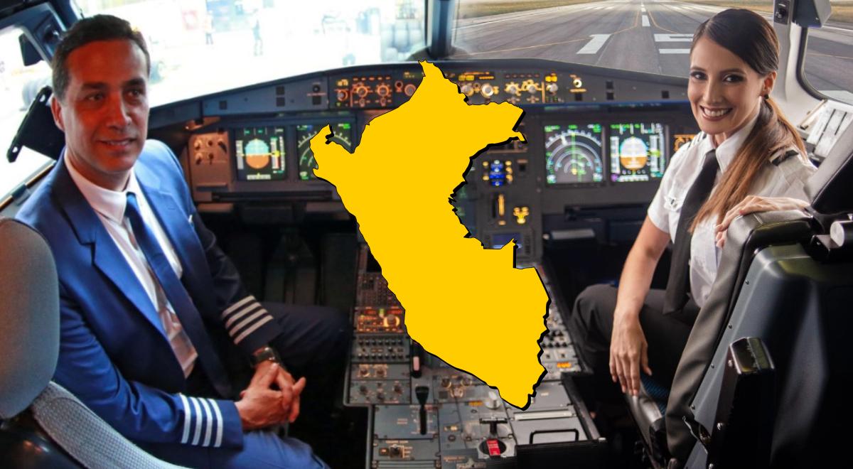 ¿Quieres ser piloto de avión? Esto en promedio podrías ganar al mes en Perú