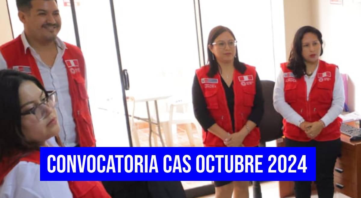 Convocatoria CAS 2024 Ministerio de la mujer: LINK para postular y ...
