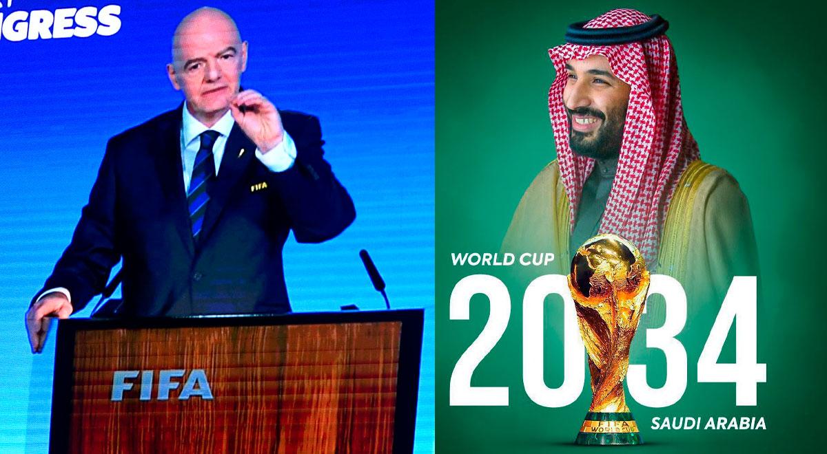 FIFA confirmó que el Mundial 2034 se realizará en Arabia Saudita y ...