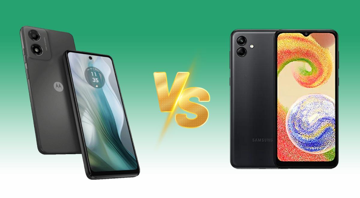 ¿En qué es mejor el Motorola E14 frente al Samsung Galaxy A04 ...