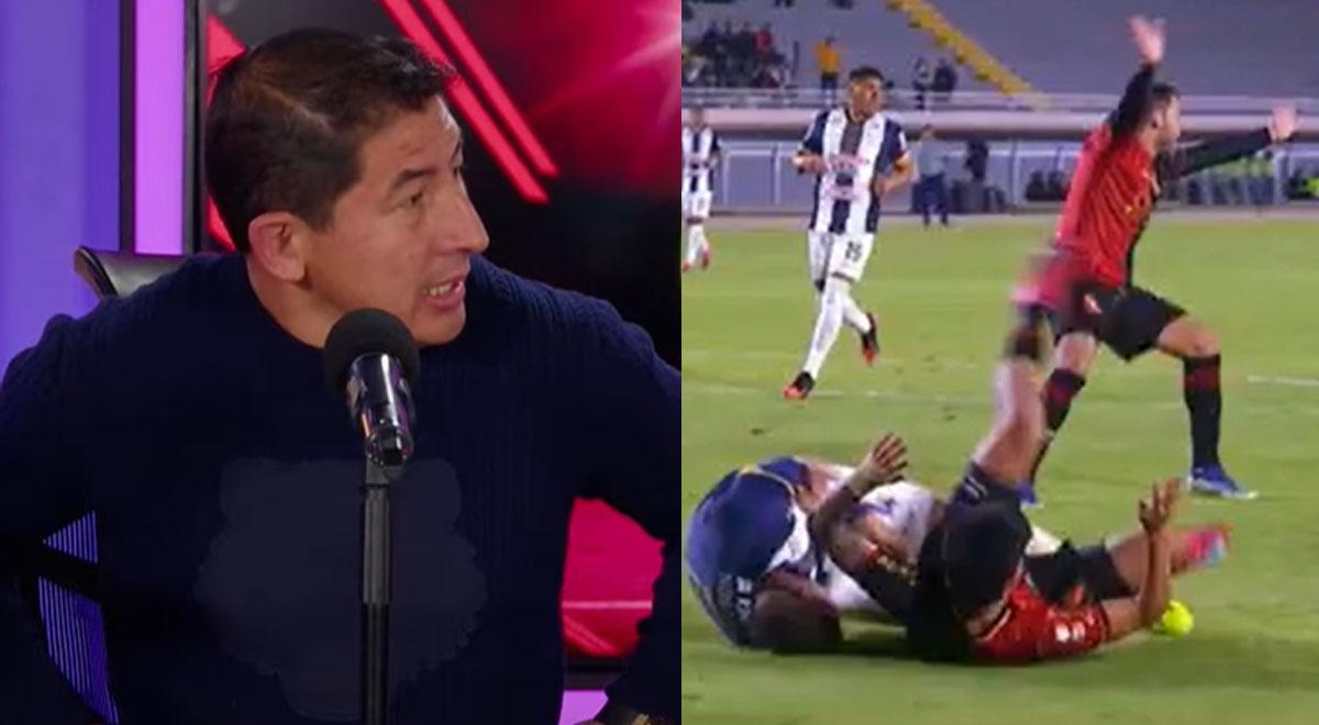 Johan Fano contra el VAR por no cobrar penal de Melgar ante Alianza Lima: "Esos burros del…"