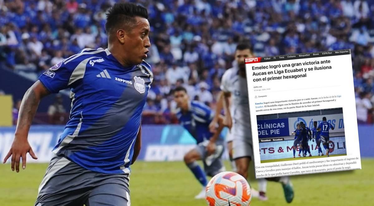 Christian Cueva: prensa de Ecuador dio rotundo calificativo al ingreso ...