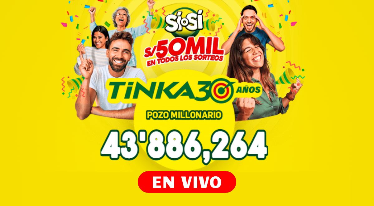 Sorteo de La Tinka del domingo 14 de septiembre vía América TV canal 4 ...