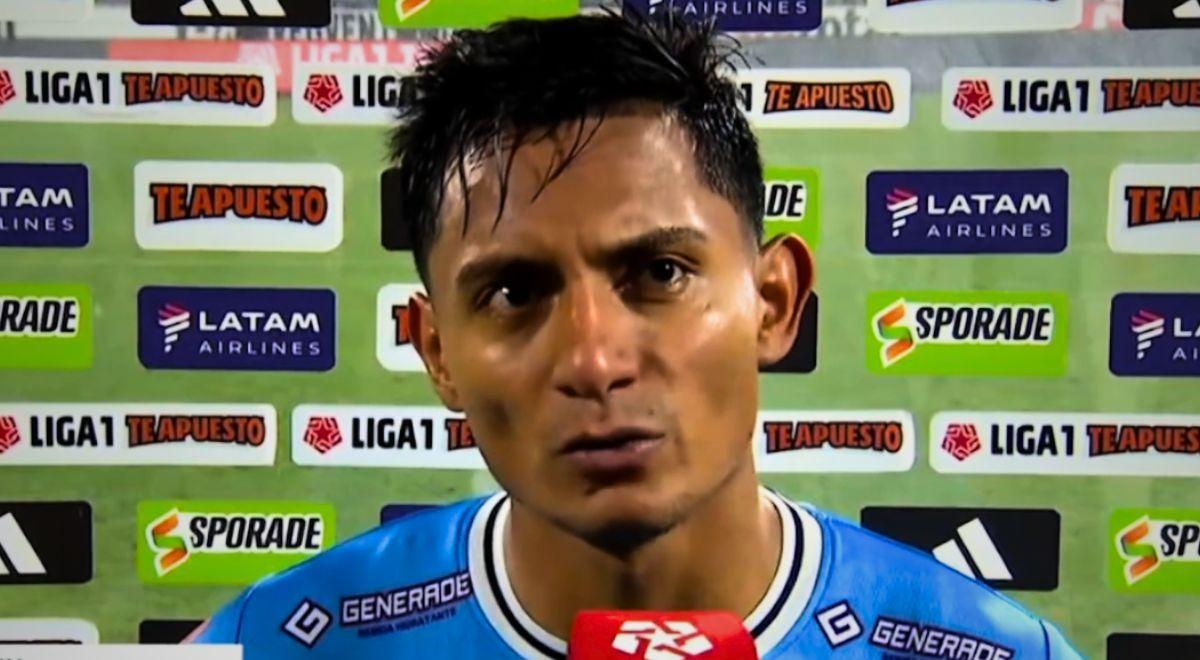 Kevin Sandoval, figura de Deportivo Garcilaso, dio fuerte calificativo a Alianza Lima tras ganar ...