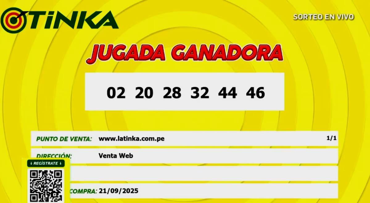 ¡Reventó el pozo millonario de La Tinka! Resultados del domingo 21 de ...