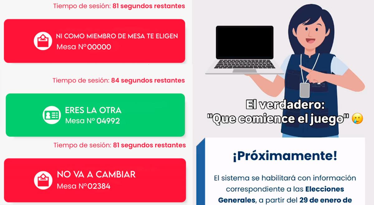 Peruanos 'enloquecen' con el sorteo de miembros de mesa 2026: revisa ...