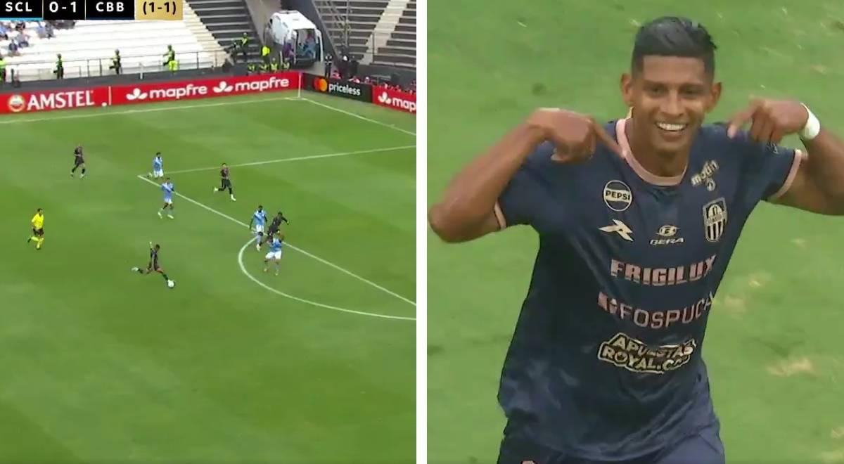 Gol de Edson Castillo Sporting Cristal vs Carabobo EN VIVO ESPN ...
