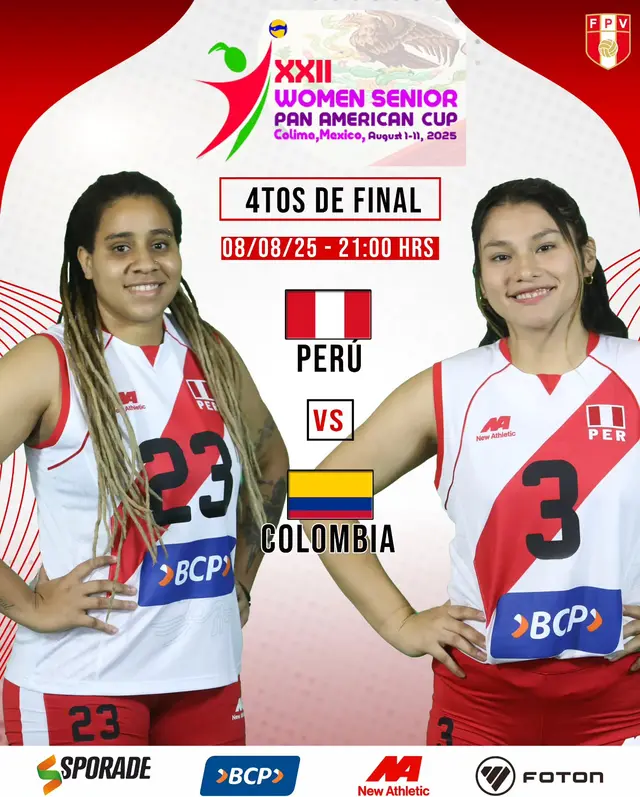 Cómo quedó Perú vs Colombia por Copa Panamericana de Vóley Femenino ...