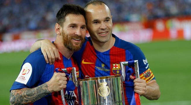 Lionel Messi llenó de elogios a Andrés Iniesta "Sos un fenómeno, te ...