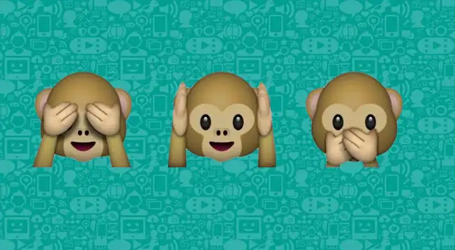 WhatsApp: cuál es el significado de los emojis monitos y cuándo usarlos
