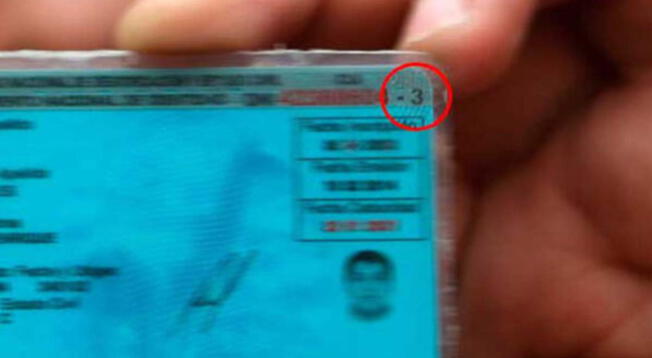 DNI: ¿Qué significa el número que aparece en la parte superior de mi DNI?