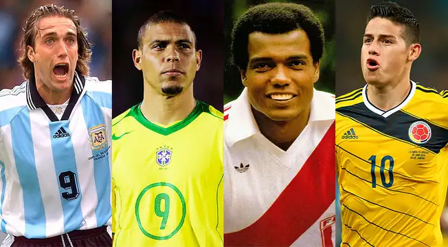 Los máximos goleadores por país de CONMEBOL en la historia de los Mundiales