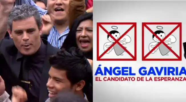 Julián Legaspi publica divertida campaña electoral del recordado 'Ángel ...