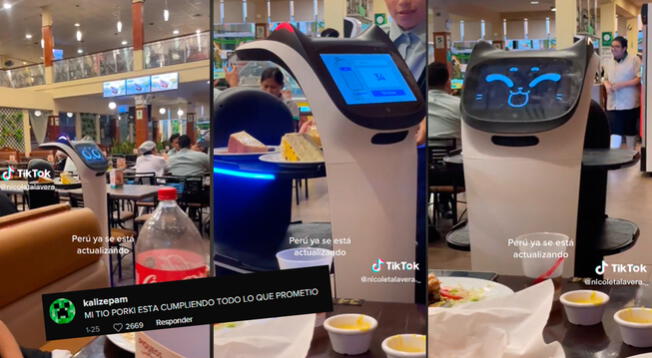 Encuentra robot en restaurante de Lima y dice: "Mi tío Porky está ...