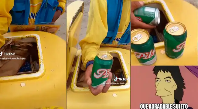 Heladero incursiona vendiendo cervezas en la playa y se hace viral ...