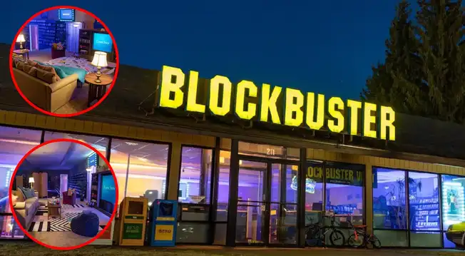 El último Blockbuster del mundo se convirtió en AirBnb y su precio dejó ...