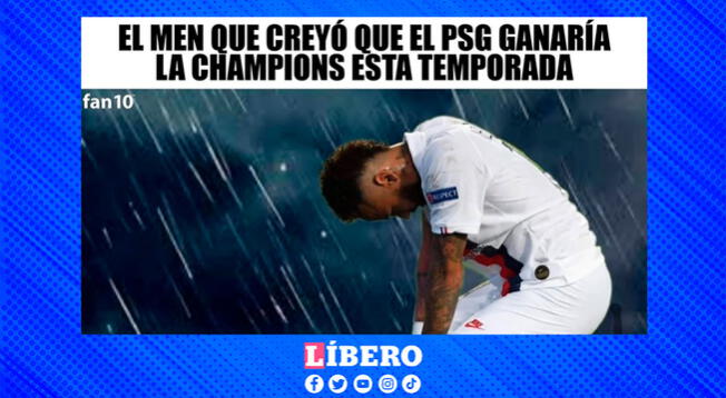 PSG eliminado de la Champions League y los memes invaden las redes sociales