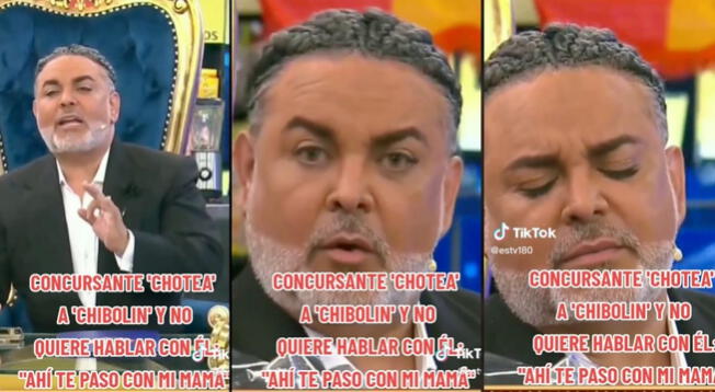Concursante chotea EN VIVO a Andrés Hurtado en su programa: "No le ...
