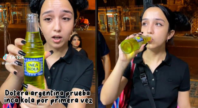 Dotera argentina prueba Inka Kola y da inusual veredicto sobre el sabor ...