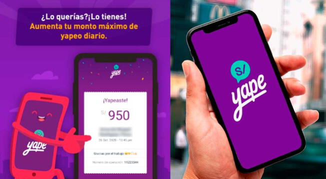 Ahora podrás 'yapear' hasta 950 soles: aprende cómo activarlo en 3 pasos