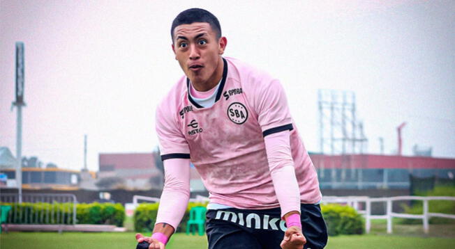 Fabrizio Roca, delantero de Boys, en la previa ante Universitario ...