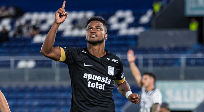 Aldair Rodríguez ratificado en el once de Alianza Lima para enfrentar a Atlético Mineiro