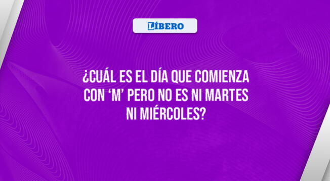 ¿Cuál es el día? Solo los GENIOS completaron el acertijo viral