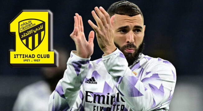 Karim Benzema es presentado oficialmente en el Al-Ittihad FC de Arabia Saudita