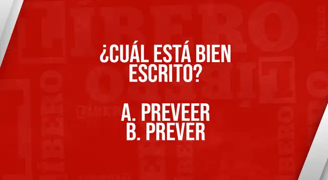 ¿Es PREVEER o PREVER? Mira lo que responde la RAE