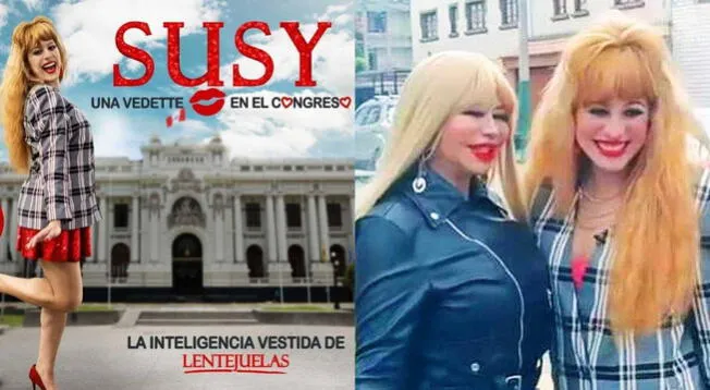 Susy una vedette en el congreso ya tiene fecha de estreno cuando ver la cinta de Susy Diaz en ...