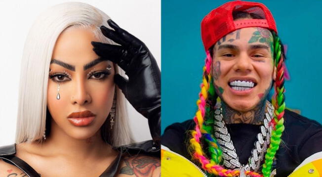 Yailin 'La más viral' le declara su amor a Tekashi 6ix9ine con un beso de telenovela
