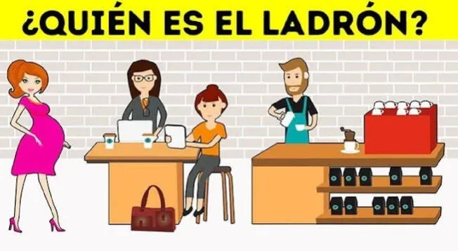 Intenta descubrir quién es el ratero en esta prueba para detectives ...