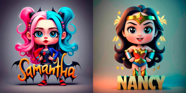 [Ideogram IA] Descarga GRATIS 30 nombres personalizados en 3D con Inteligencia Artificial ...