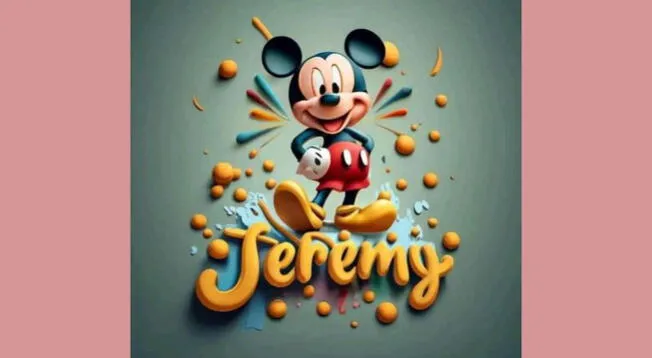 Ideogram IA: nombres GRATIS en 3D con diseños personalizados de Disney ...