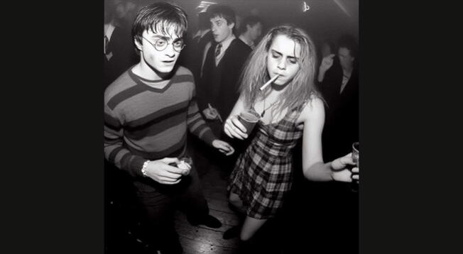 Inteligencia artificial: ¿Cómo sería una fiesta rave en Hogwarts? Ponen ...