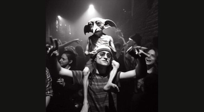 Inteligencia artificial: ¿Cómo sería una fiesta rave en Hogwarts? Ponen ...