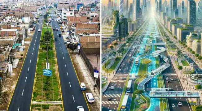 Inteligencia Artificial muestra cómo luciría Comas en el 2050 - GALERÍA ...