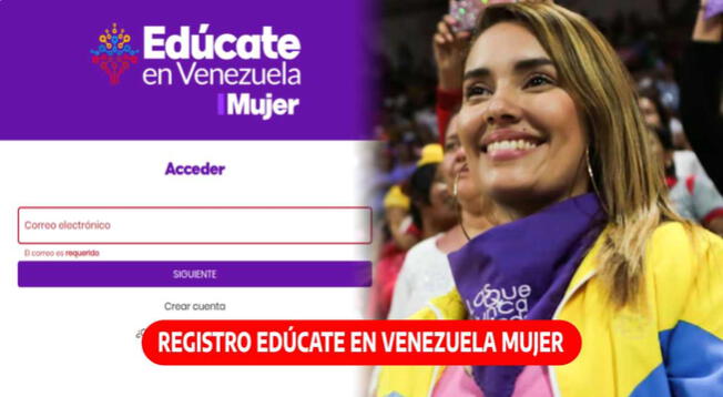 Edúcate en Venezuela Mujer registro: Inscríbete AQUÍ y accede a los ...