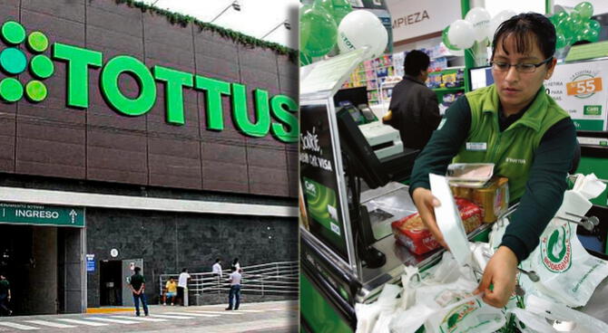 ¿Cuánto gana mensualmente un cajero de Tottus Perú?