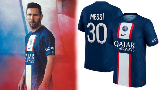 Lionel Messi: el increíble precio de la nueva camiseta del PSG con el dorsal de la "Pulga"